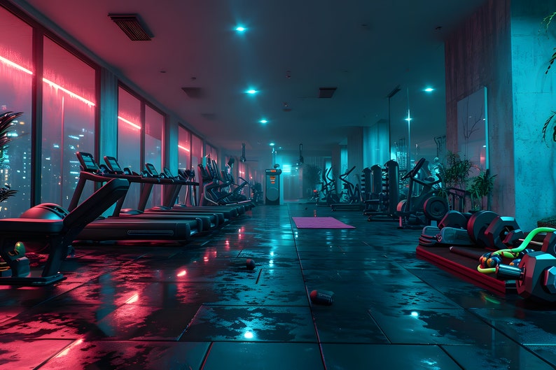 100 Fitness Backdrop Bundle, Photoshop Overlays, Photography, Digital ...