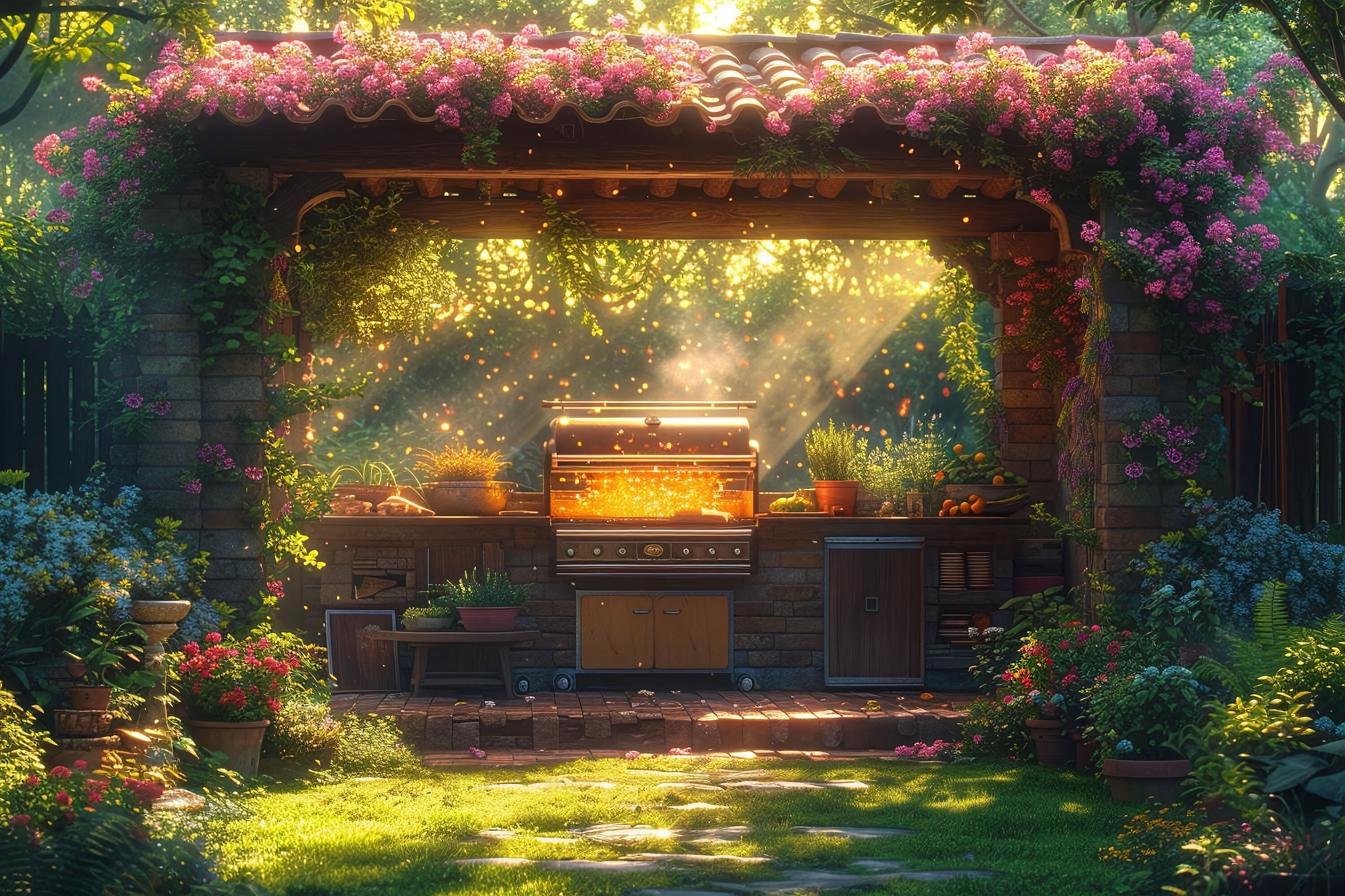 150 BBQ Backdrop Bundle, Photoshop Overlays, Photography Backdrop ...