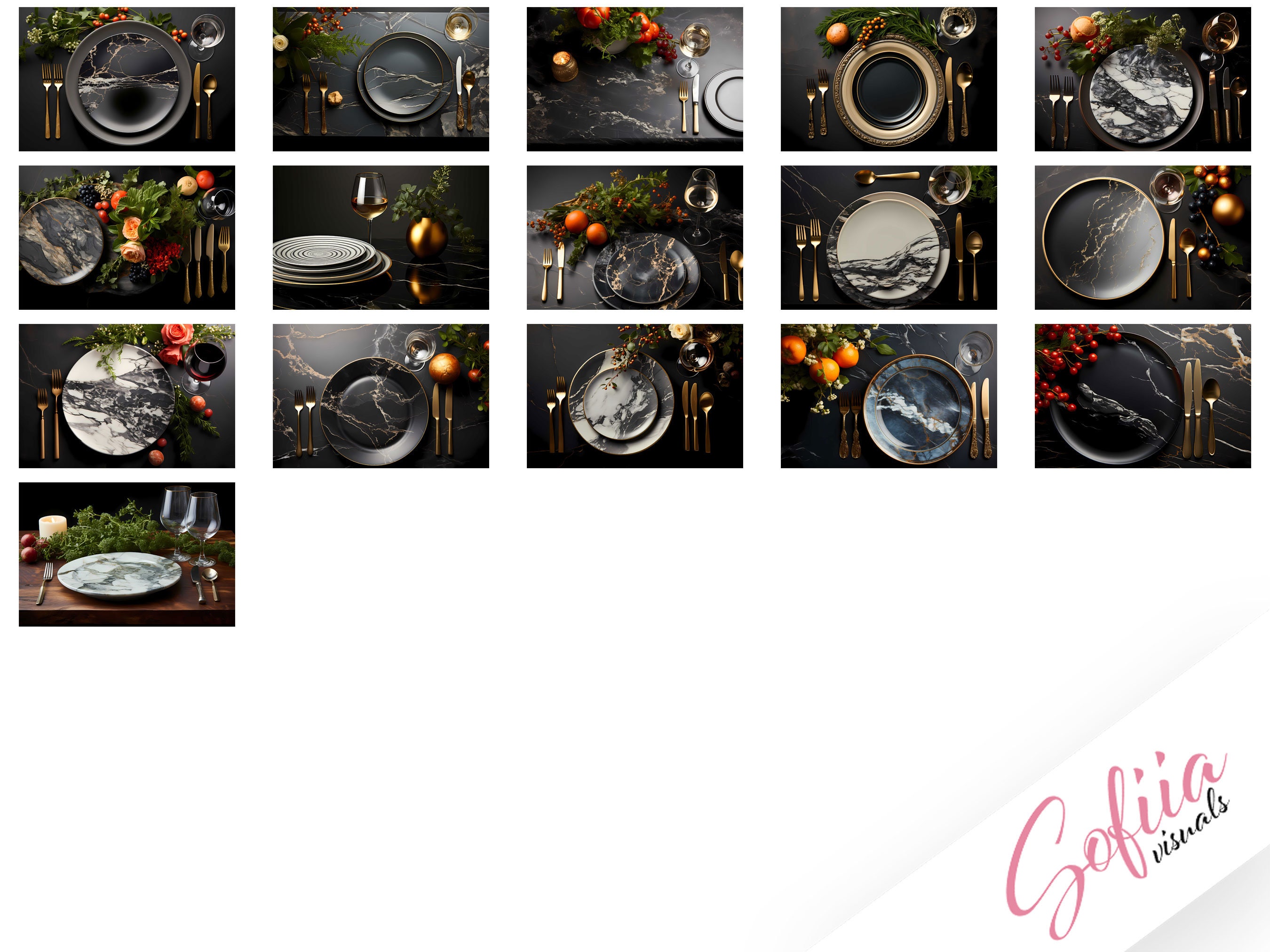 100 Food Presentation Backdrop Bundle, Photoshop, Photography Backdrop ...