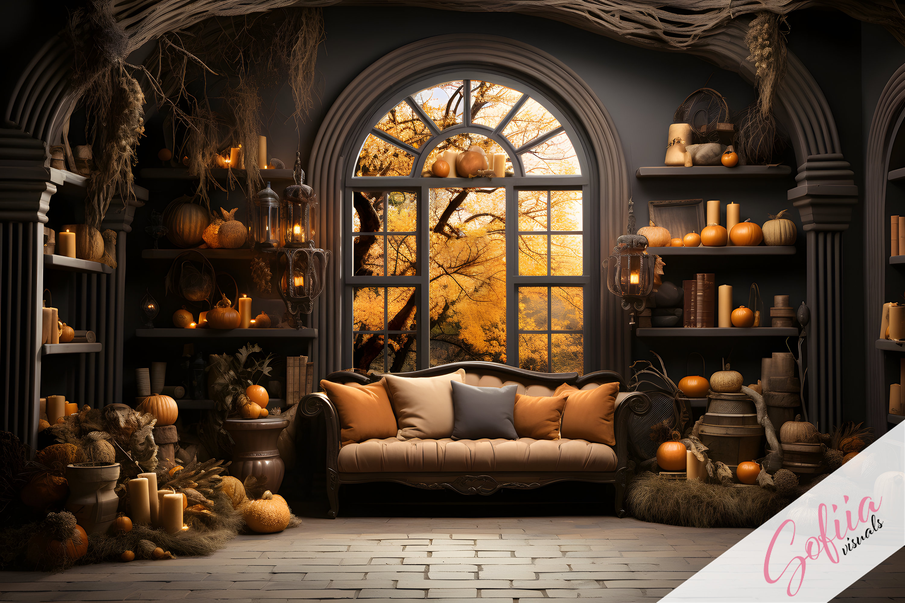 100 Thanksgiving Digital Backdrop Bundle, Photoshop Overlays ...