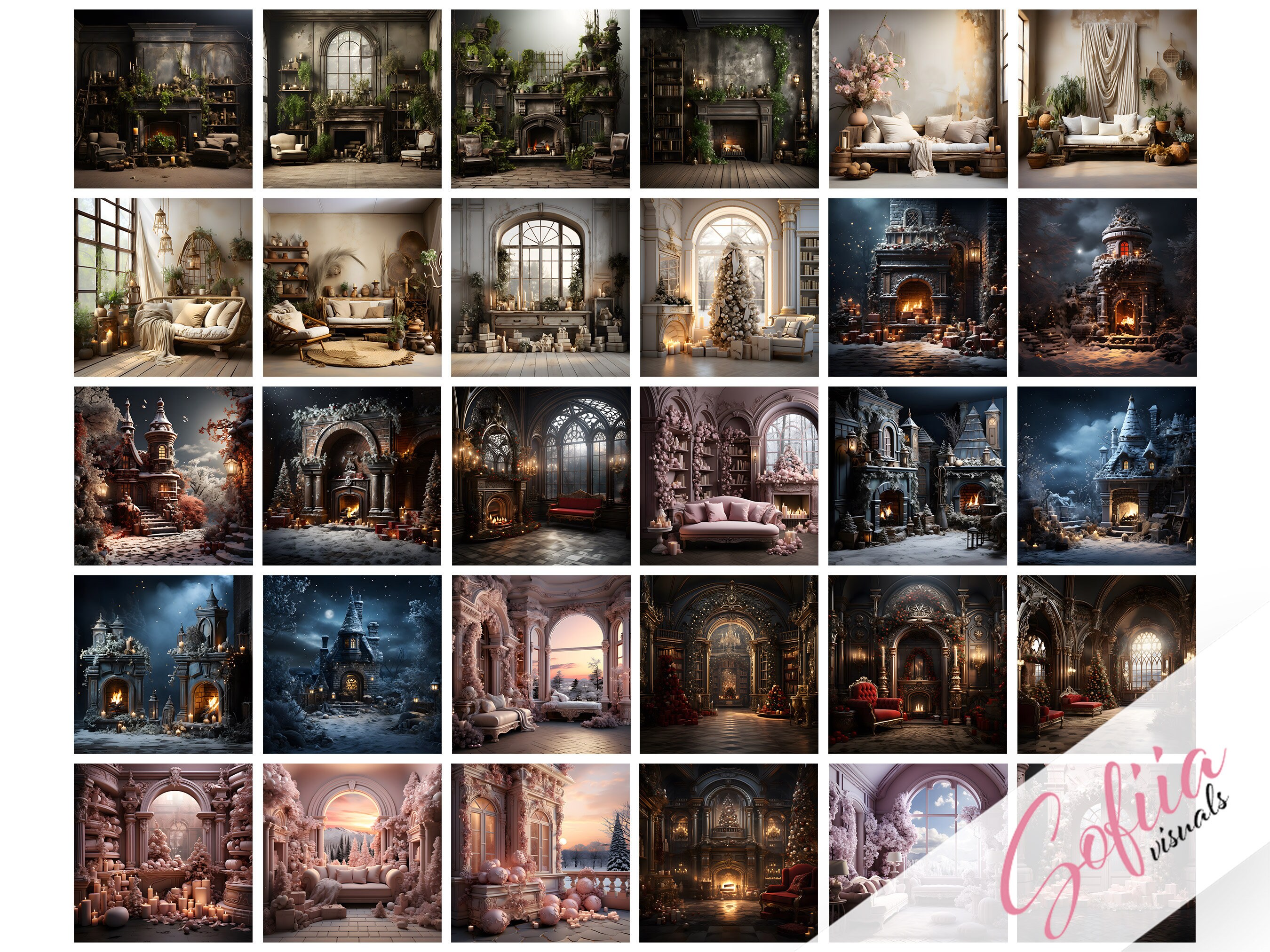 150 Pices Backdrop Bundle, Photoshop Overlays, Photography Backdrop ...
