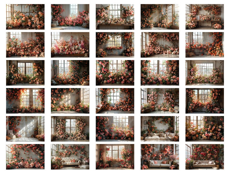 190 Mother's Day Backdrop Bundle, Photoshop Overlays, Photography ...