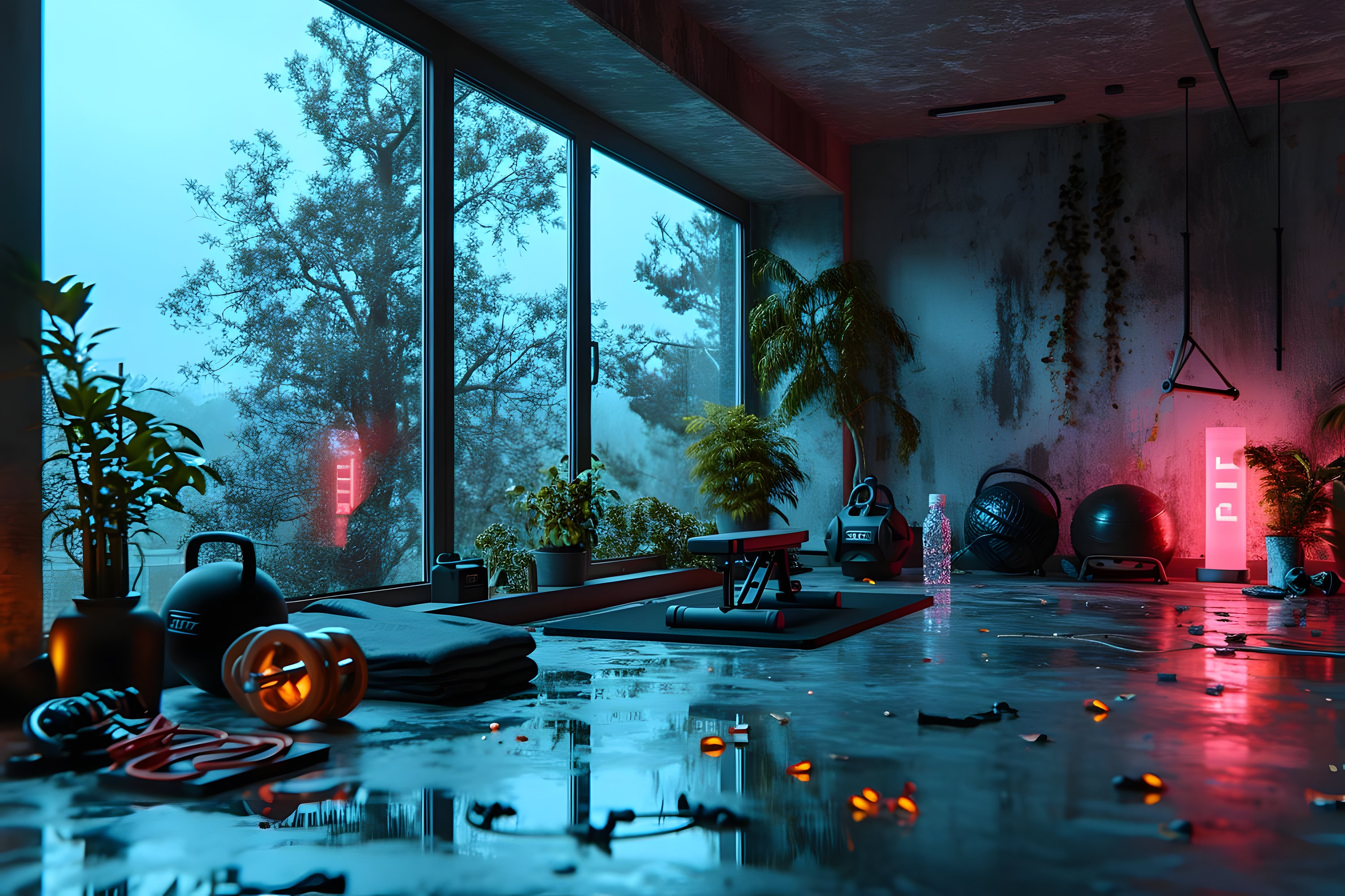 100 Fitness Backdrop Bundle, Photoshop Overlays, Photography, Digital ...