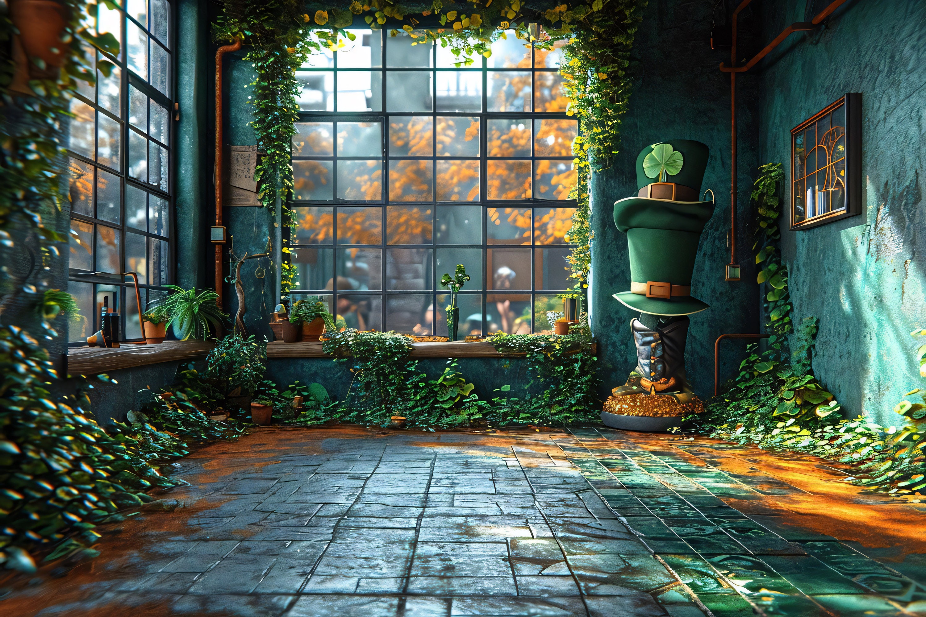 120 Saint Patrick's Day Backdrop Bundle, Photoshop Overlays ...