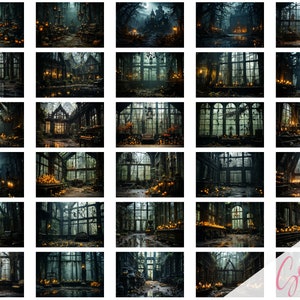 100 Horror Backdrop Bundle, Photoshop Overlays, Photography Backdrop ...