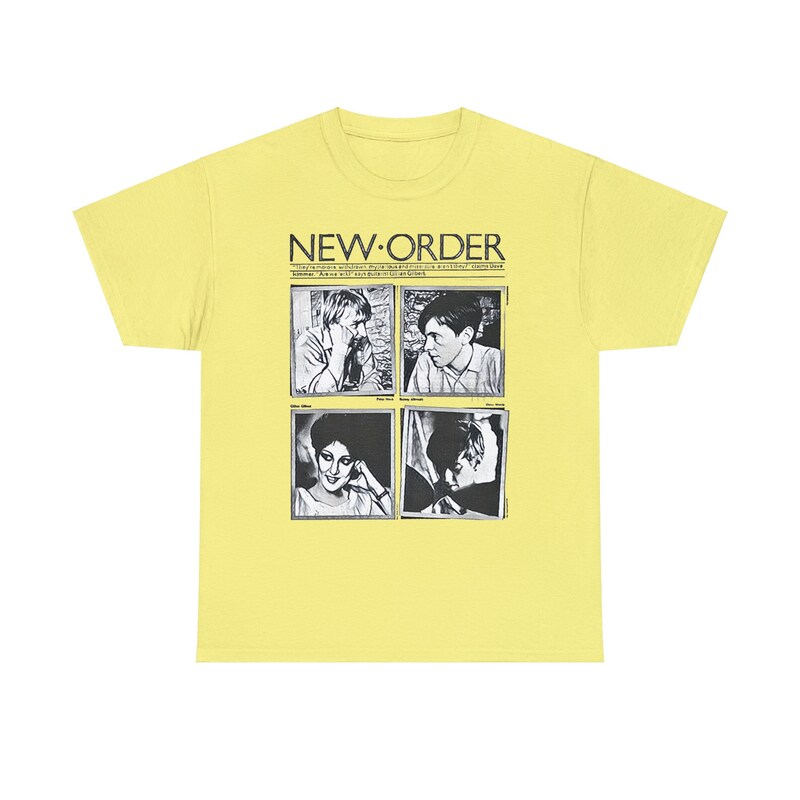 New Order T Shirt - Etsy UK