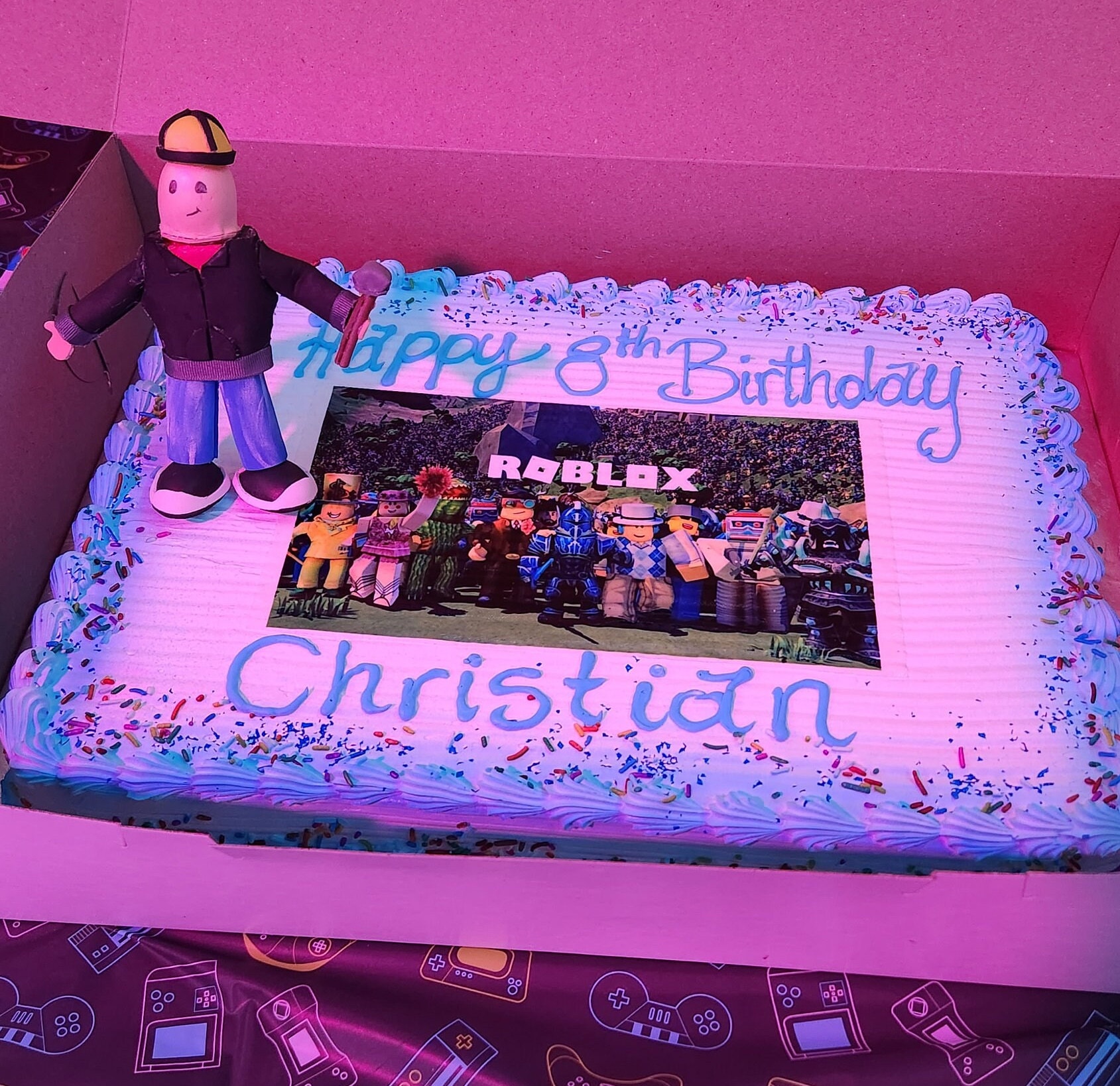 Roblox Cake Topper - Etsy