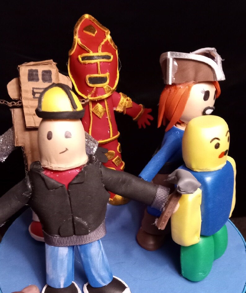 Roblox Cake Topper - Etsy