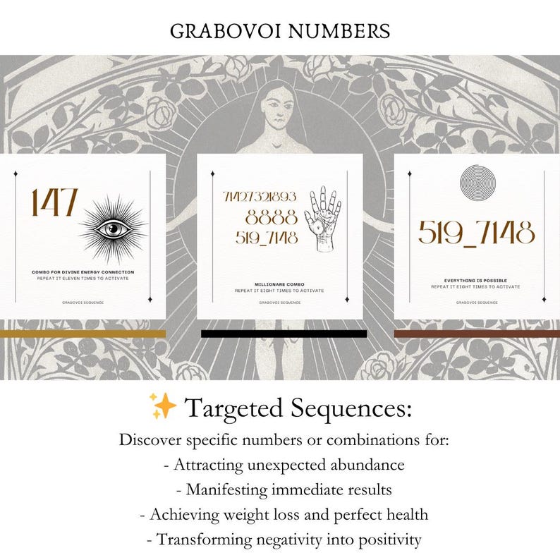 NUMEROLOGY Grabovoi Numbers Instagram Spiritual Posts Made for Mystics ...