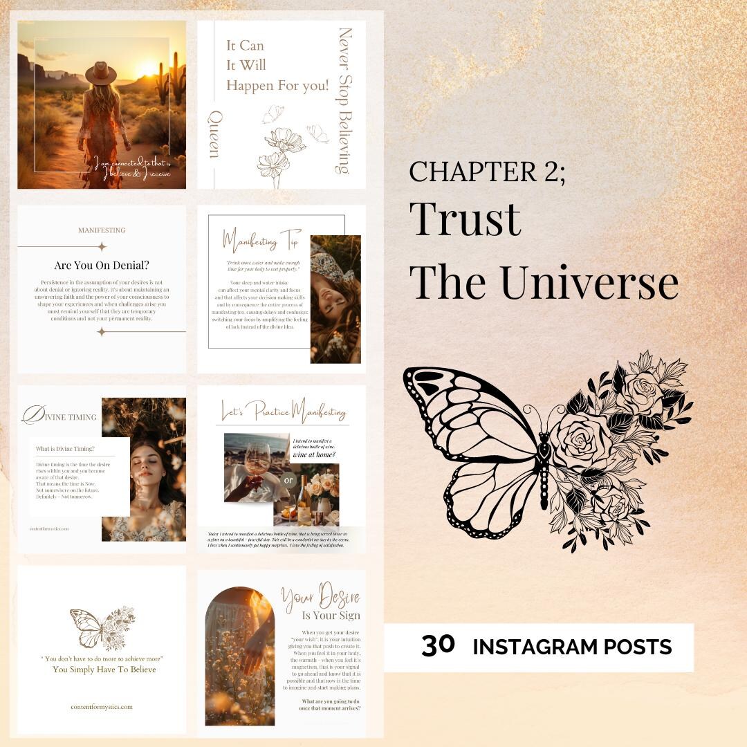MANIFESTING INSTAGRAM POSTS - Affirmations, Quotes, Divine Timing ...