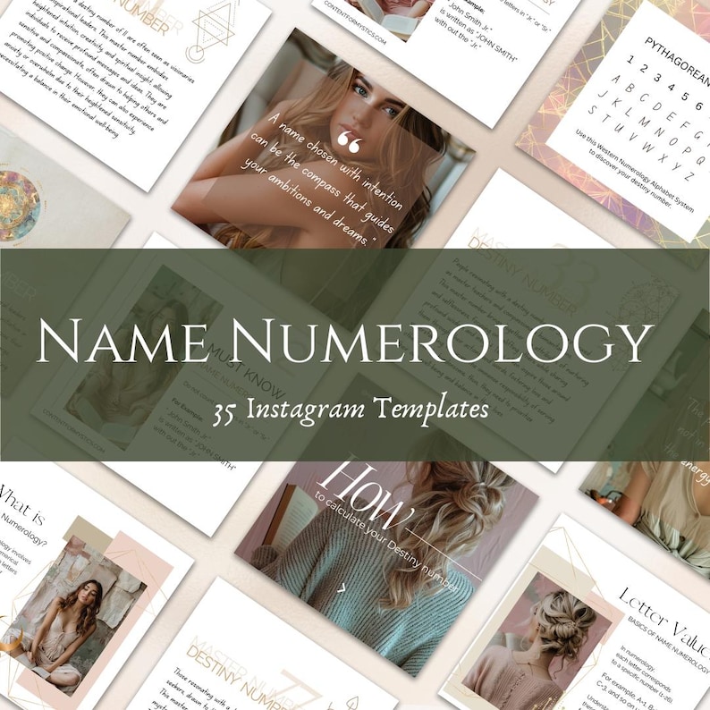 NUMEROLOGY Guide This Set is All About Name Numerology and Destiny ...