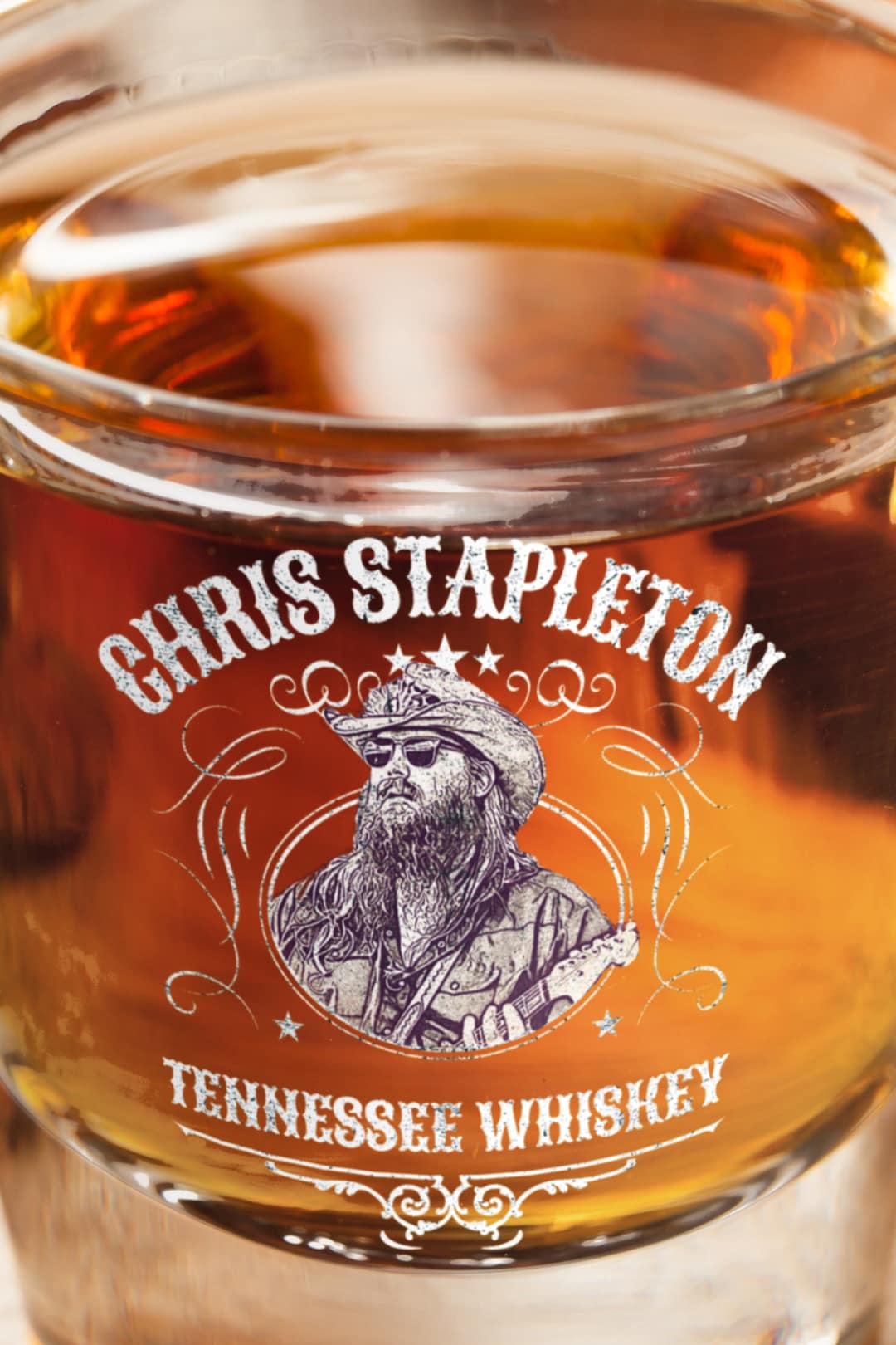 Chris Stapleton Tennessee Whiskey Glass. Chris Stapleton Country Music ...