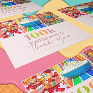 18 Desserts and Bakery Instagram Social Media Post Canva Template ...