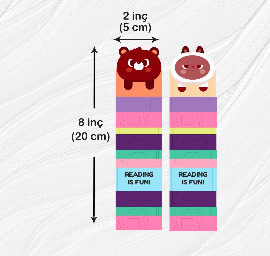 Bookmark SVG Bundle, Bookmark Svg, Bookmark Holder Svg, Cute Bookmark ...