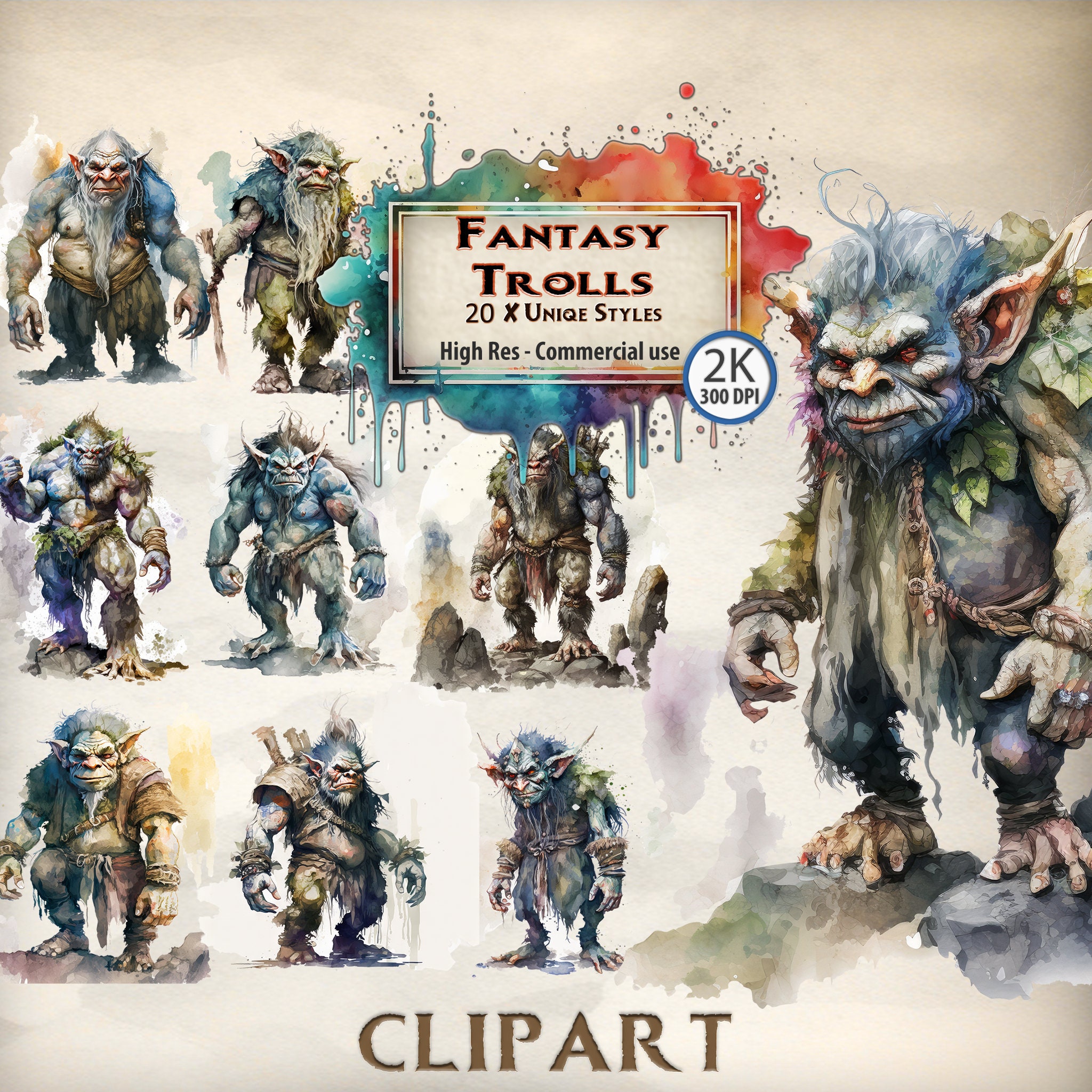 Norse Troll Concept Art