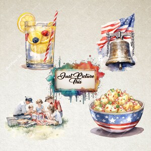 4th of July Clipart Happy Fourth of July Celebration Clipart ...