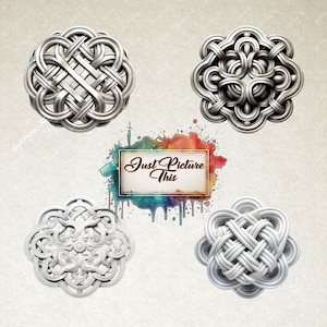 Chinese Knot Clipart: Pan Chang Graphics, Good Luck Knots (PNG ...