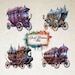 Carriage Clipart Fantasy Wagon Magical Fairytale Themed - Etsy