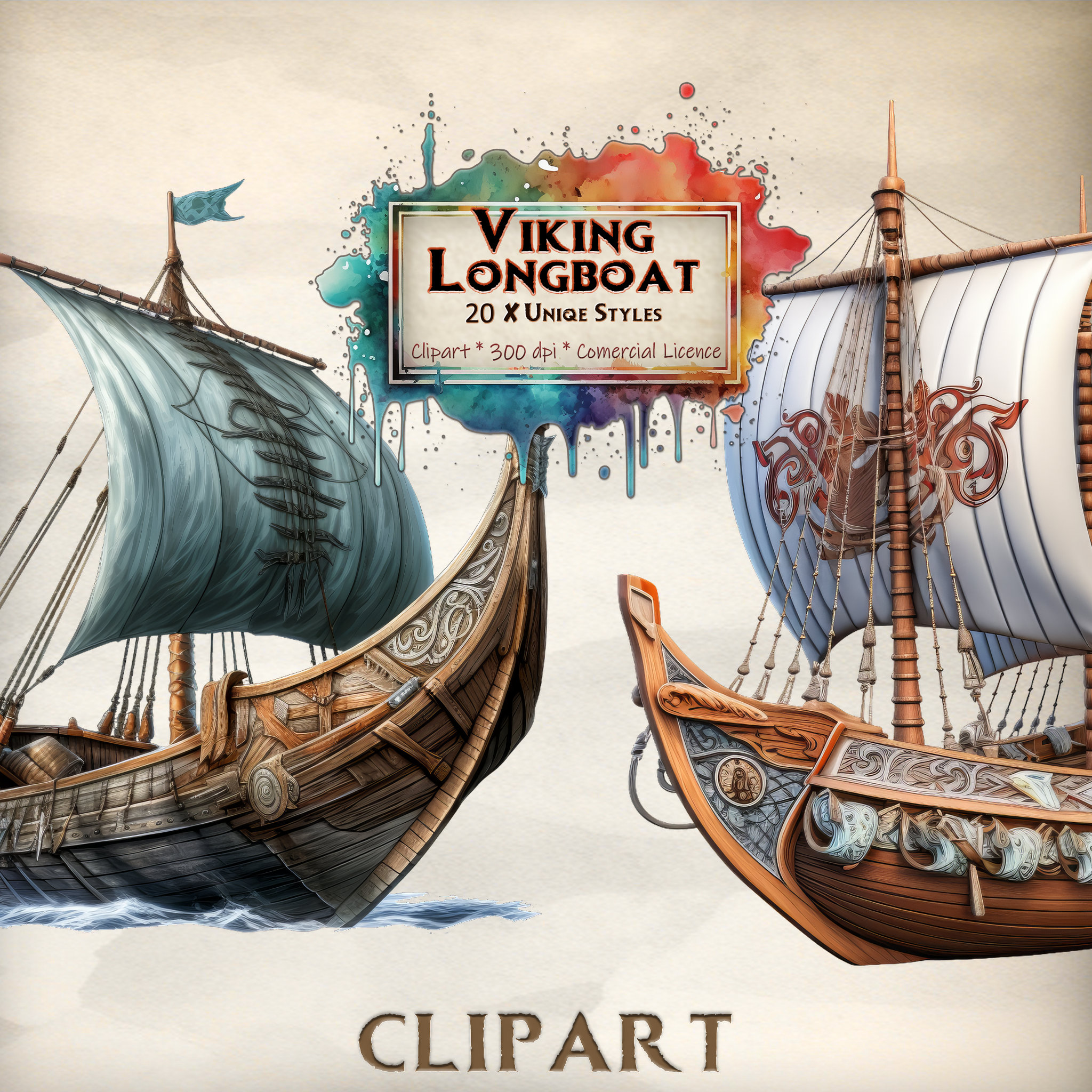 Clipart Viking Ship