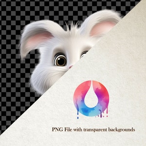 Rabbit Clipart Cute Cartoon Style Rabbits Fairy Tale Kid Book ...