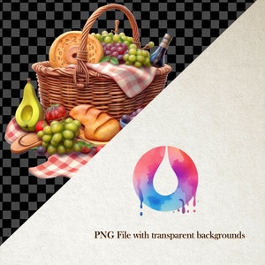 Food Clipart Bundle: Cooking Graphics, Charcuterie, Sushi (PNG Digital ...