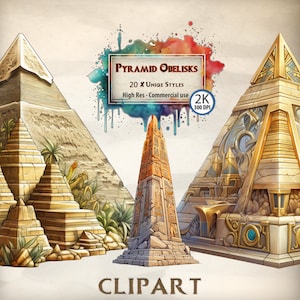 Egyptian Clipart Pyramid Graphics Egypt Obelisks Clipart Ancient Egypt ...