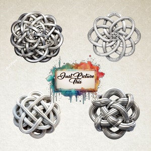 Chinese Knot Clipart: Pan Chang Graphics, Good Luck Knots (PNG ...