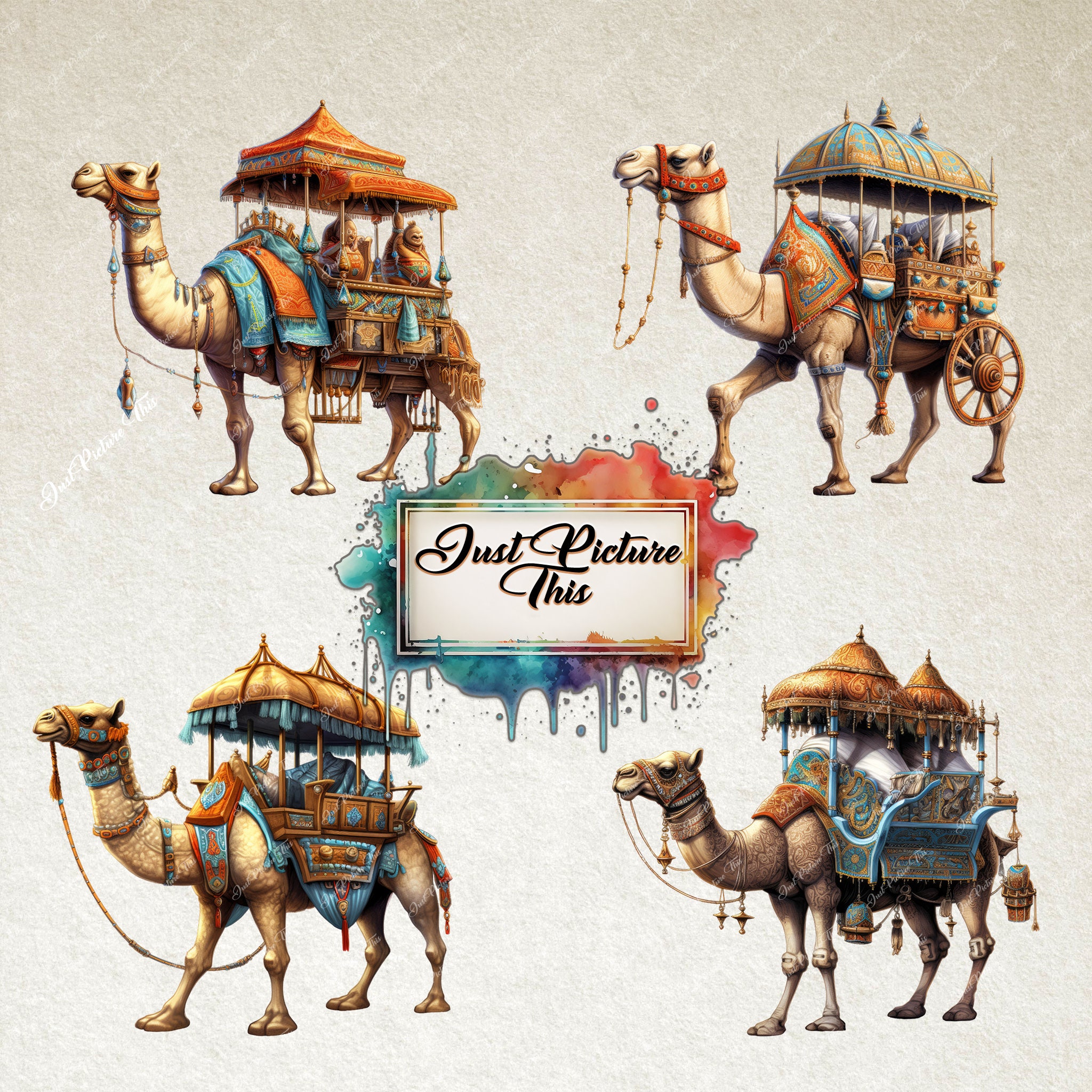 Camel Clipart Howdah Home Ancient Egypt Houdah Egyptian India - Etsy
