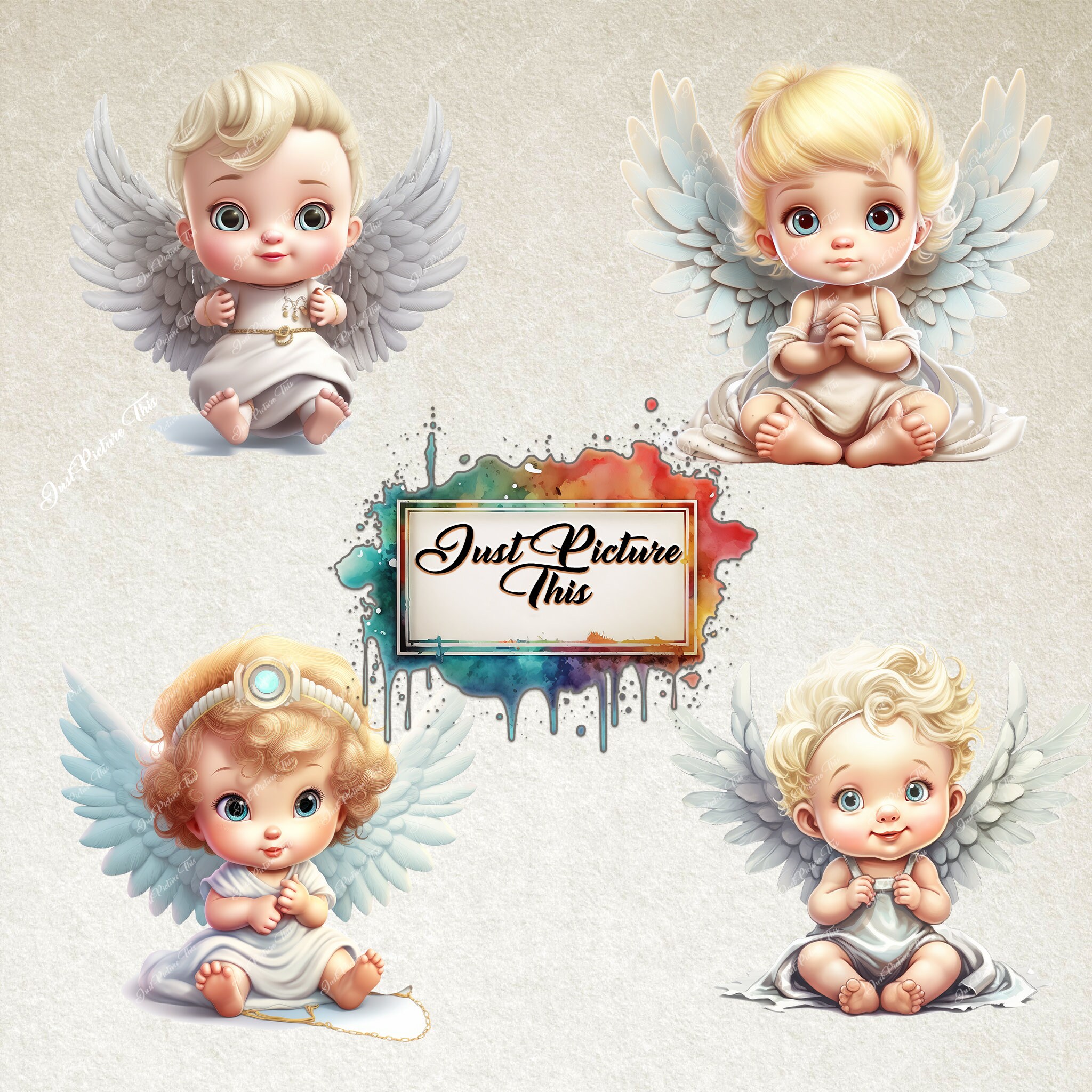 Baby Angel Background