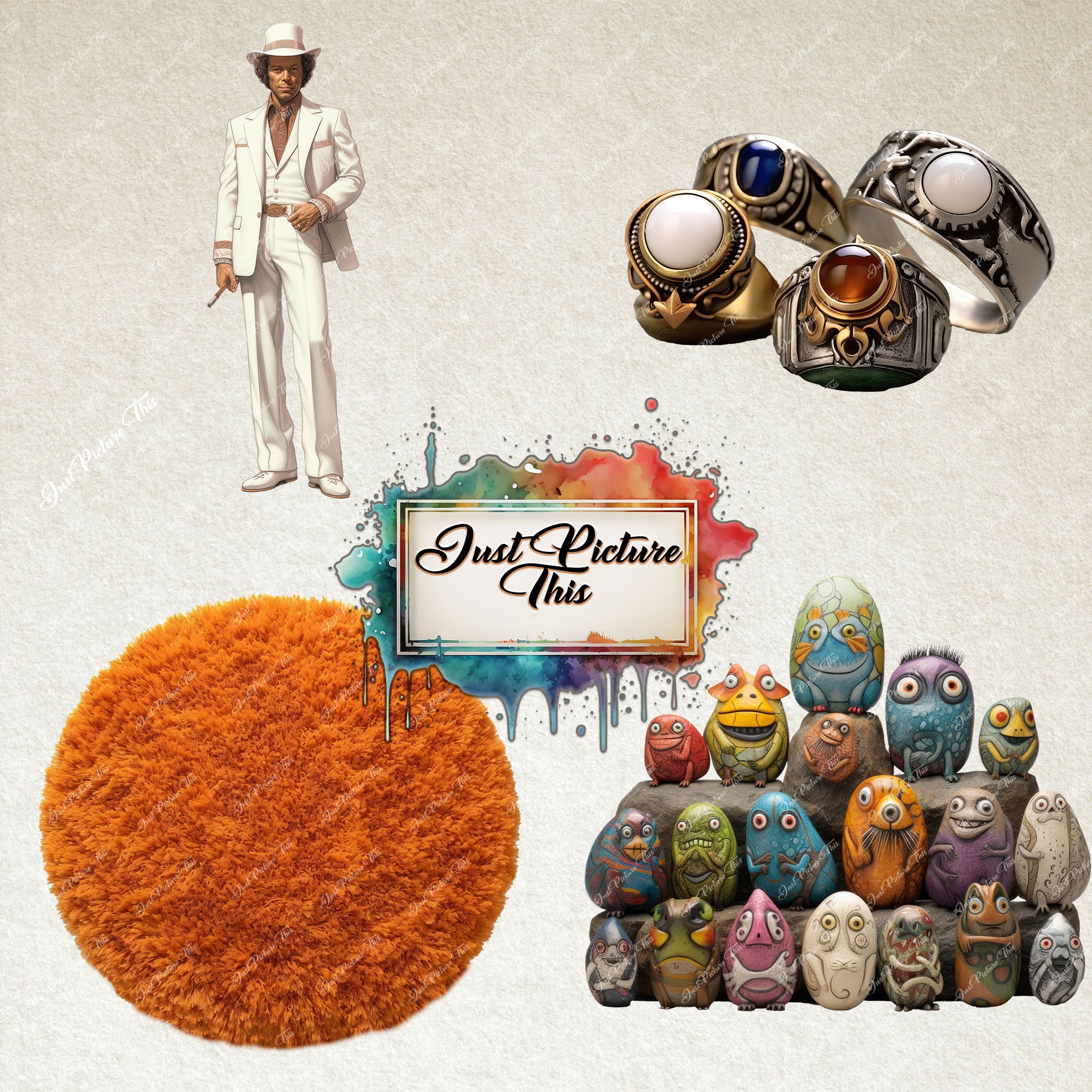 70er Jahre Clipart 70er Jahre Clipart Bundle Nostalgie Bilder - Etsy.de