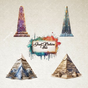 Egyptian Clipart Pyramid Graphics Egypt Obelisks Clipart Ancient Egypt ...