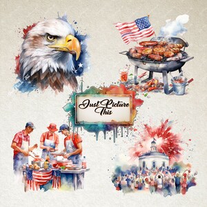 4th of July Clipart Happy Fourth of July Celebration Clipart ...