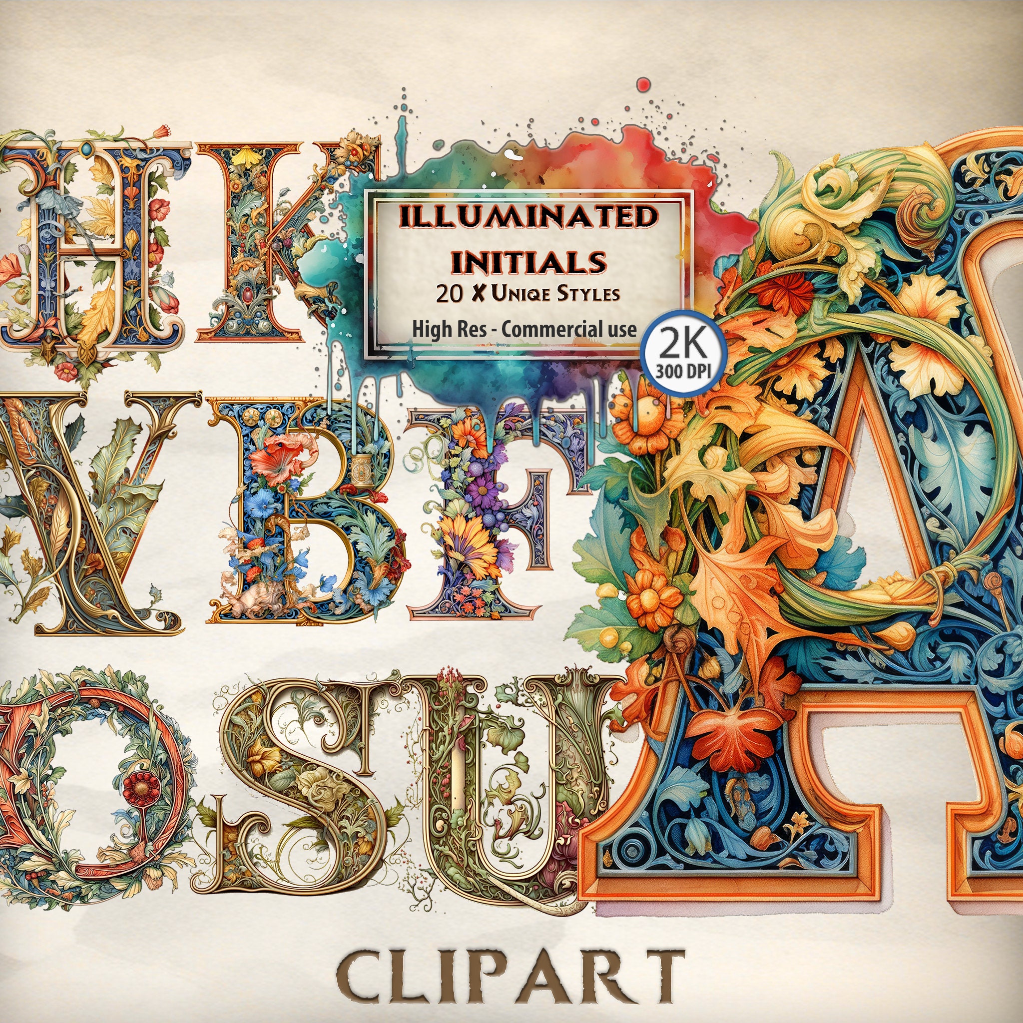 Medieval Illumination Font