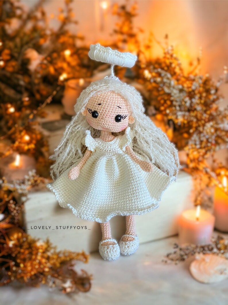 Angel Amigurumi Doll Crochet Pattern, Laila, English PDF - Etsy