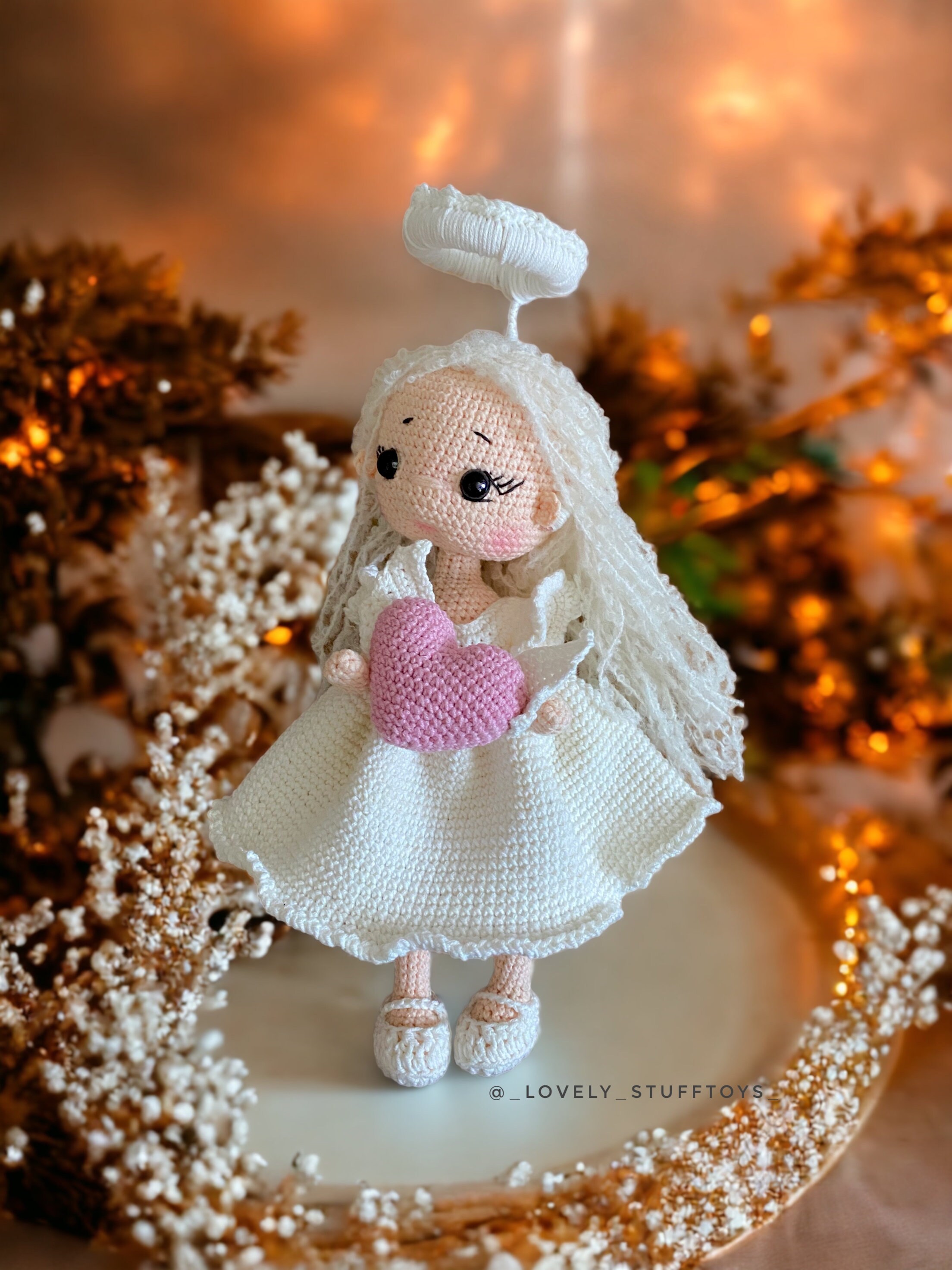 Angel Amigurumi Doll Crochet Pattern, Laila, English PDF - Etsy