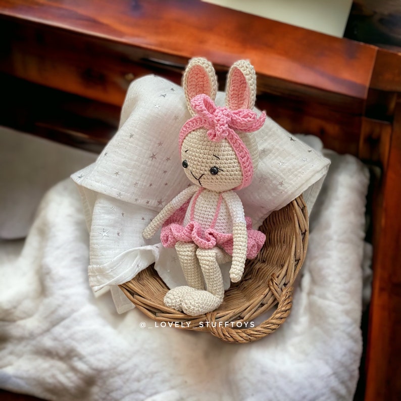 Lilly Amigurumi Bunny Pattern Lilly the Bunny Pattern Bunny - Etsy