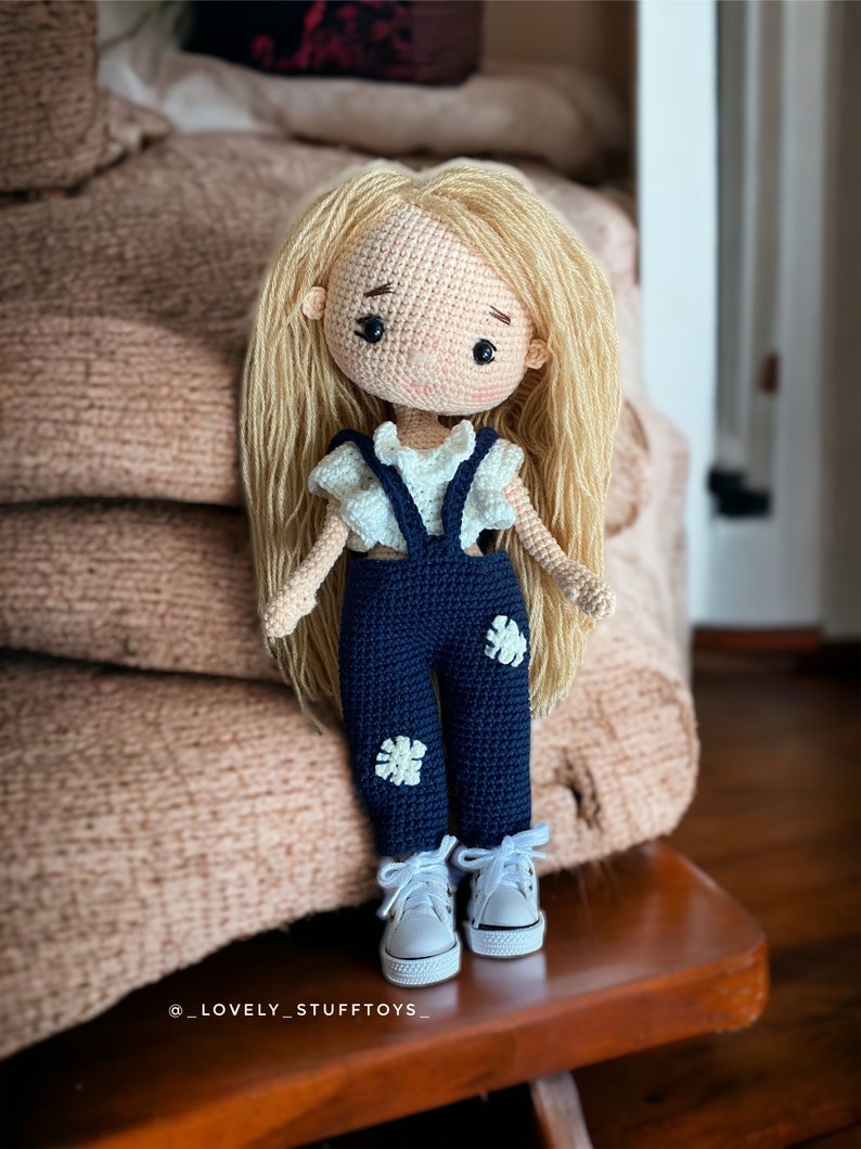 Maja Doll Amigurumi Doll Pattern for Your Children's - Etsy