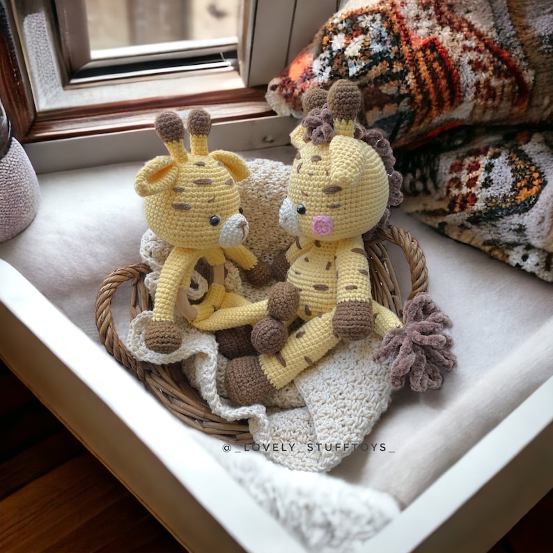 Toro Amigurumi Giraffe Pattern Toro the Giraffe Pattern - Etsy