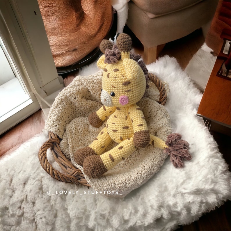 Toro Amigurumi Giraffe Pattern Toro the Giraffe Pattern - Etsy