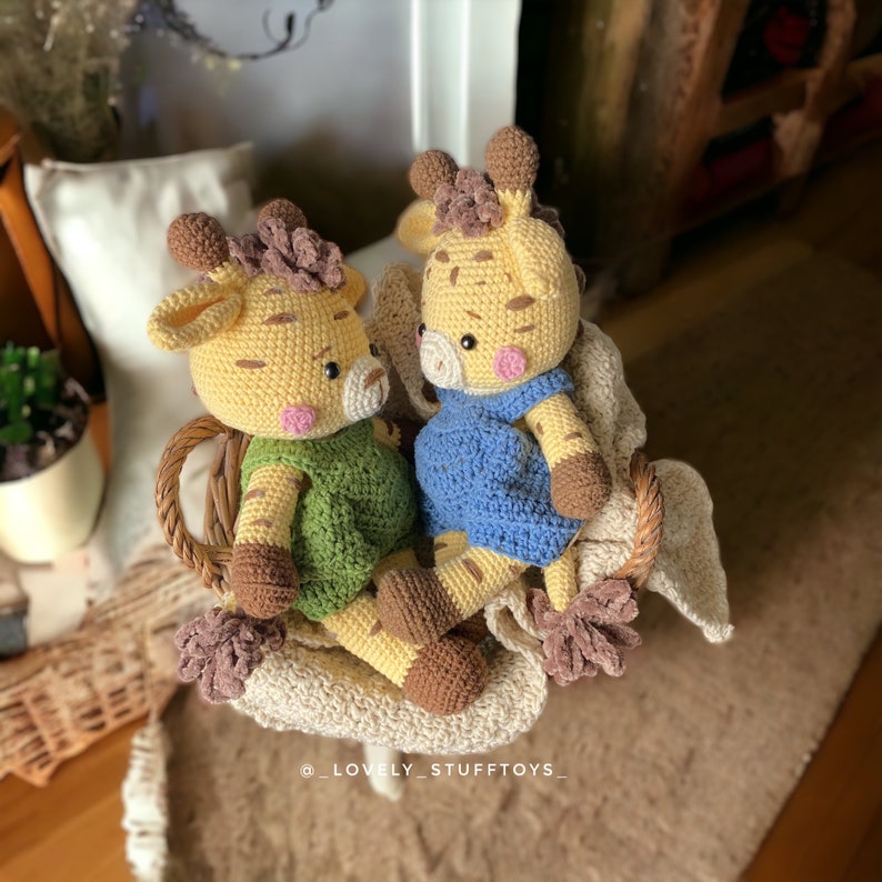 Toro Amigurumi Giraffe Pattern Toro the Giraffe Pattern - Etsy