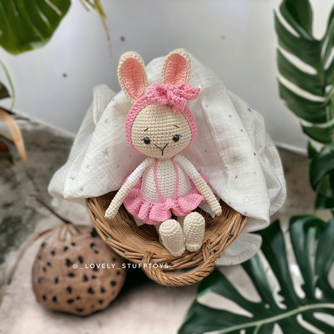 Lilly Amigurumi Bunny Pattern Lilly the Bunny Pattern Bunny - Etsy