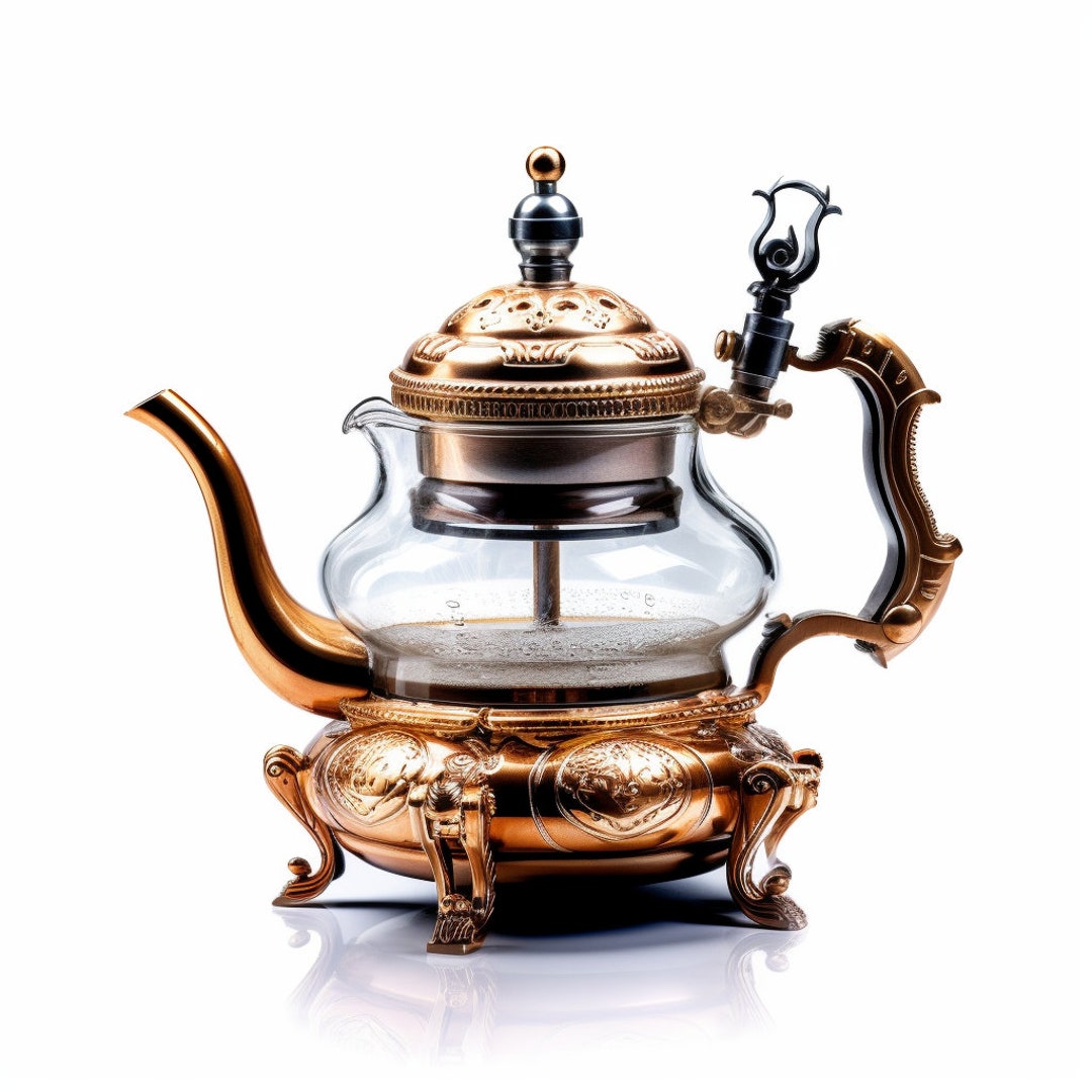 Steampunk-inspired Beverage Graphics Vintage Coffee Pots - Etsy