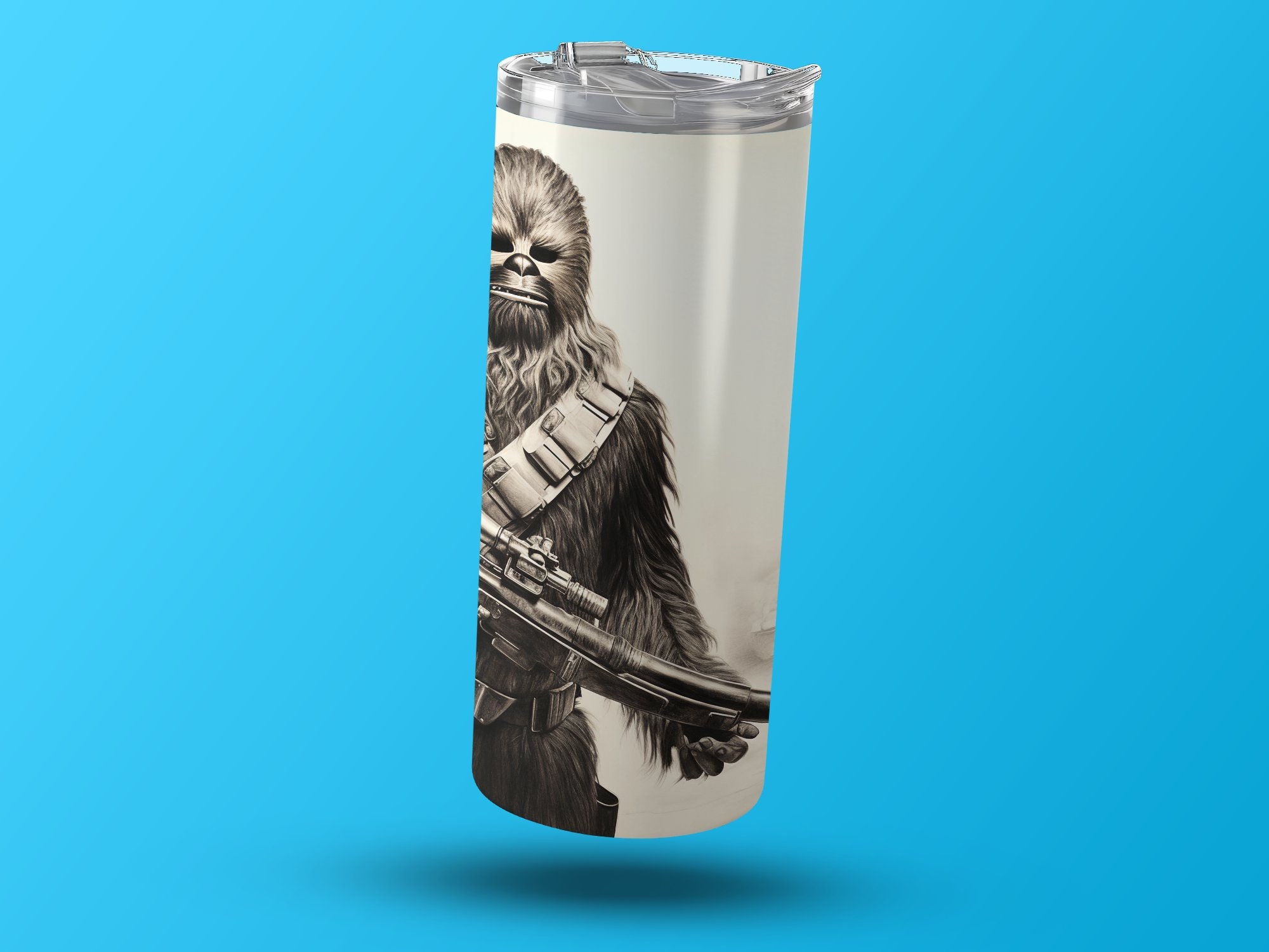 Star Wars Galaxy Art: 20oz Tumbler Wraps With Iconic Jedi, Skywalker ...