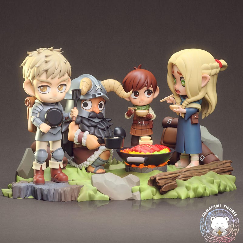 Falin Dungeon Meshi Figure - Etsy