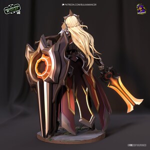 Eclipse Champion - High Quality 12K 3D Printed Figurine - Unpainted ...