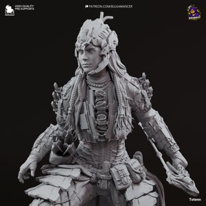 Machine Hunter - High Quality 12K 3D Printed Figurine - Unpainted ...