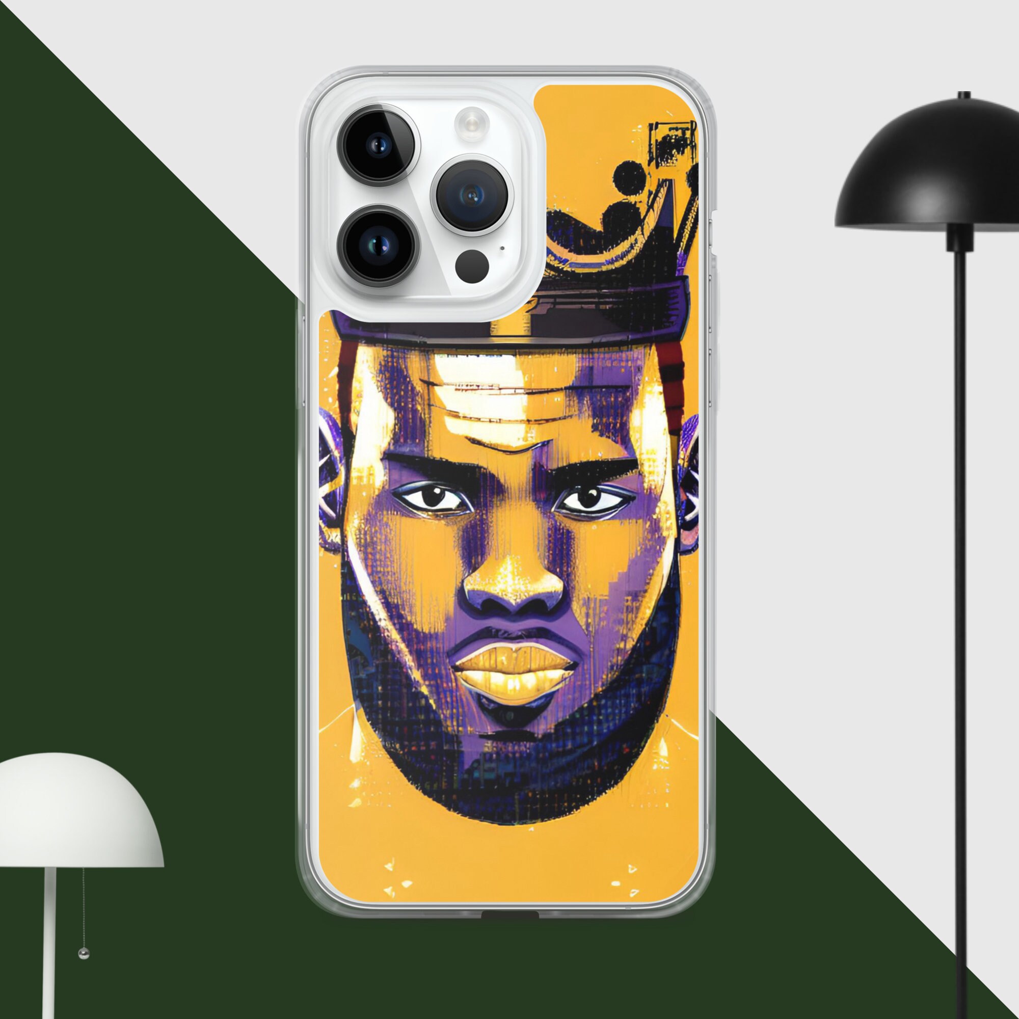 Lebron James Lakers iPhone Case - Crowned King of the Lakers! - Etsy