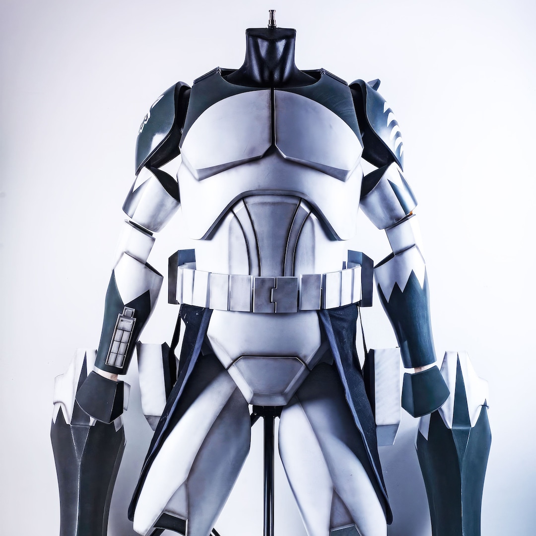 Complete and Painted Clone Commander Wolffe Armor Set for Star Wars ...