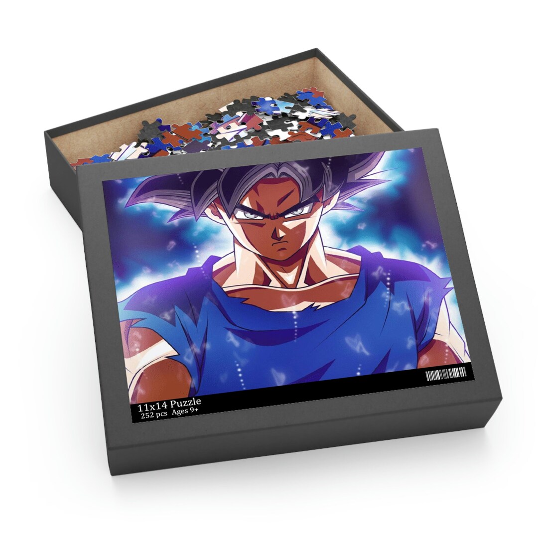 DBZ Ultra Instinct Sign Goku Puzzle - Etsy