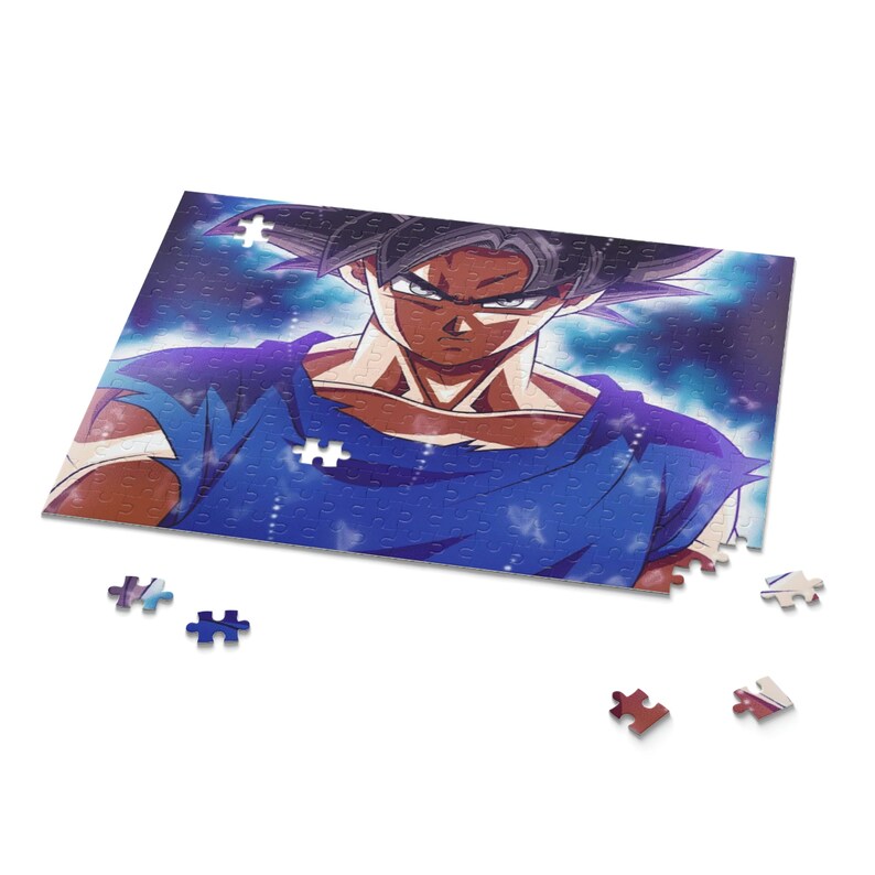 DBZ Ultra Instinct Sign Goku Puzzle - Etsy